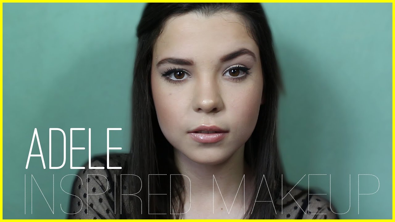 Adele Inspired Makeup Tutorial - YouTube