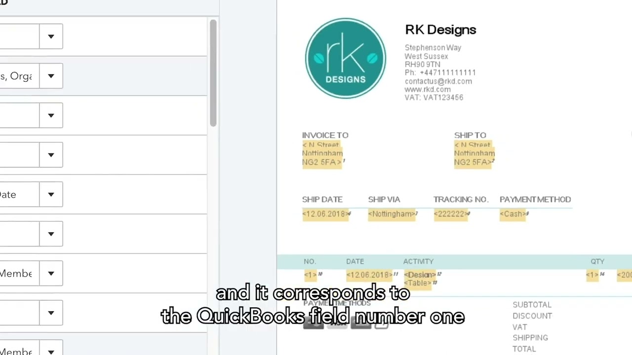 Upload Your Invoice Template To QuickBooks YouTube Upload Your Invoice Template To QuickBooks YouTube