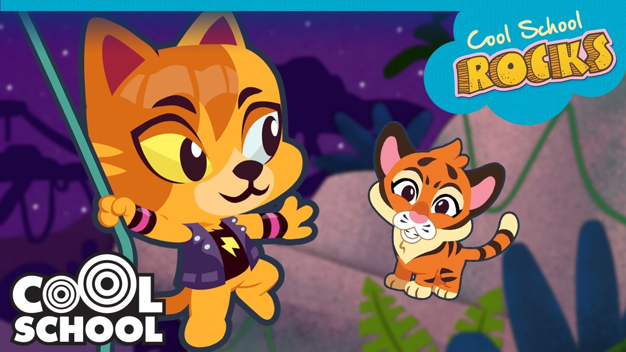 Rockin' Katy Perry Roar Cover Song 🐯 Cool School Music Video for Kids ...