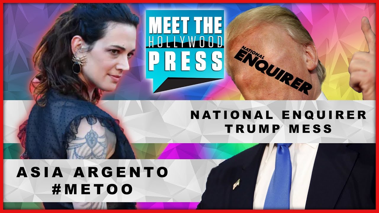 National Enquirer - Trump Mess; #MeToo Asia Argento; Crazy Rich Asians ...