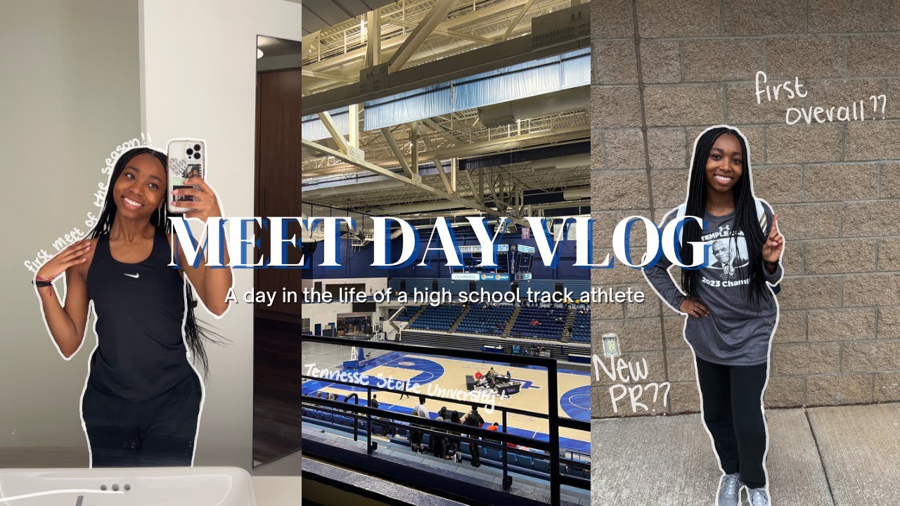MEET DAY VLOG! | first place and new PR?? - YouTube