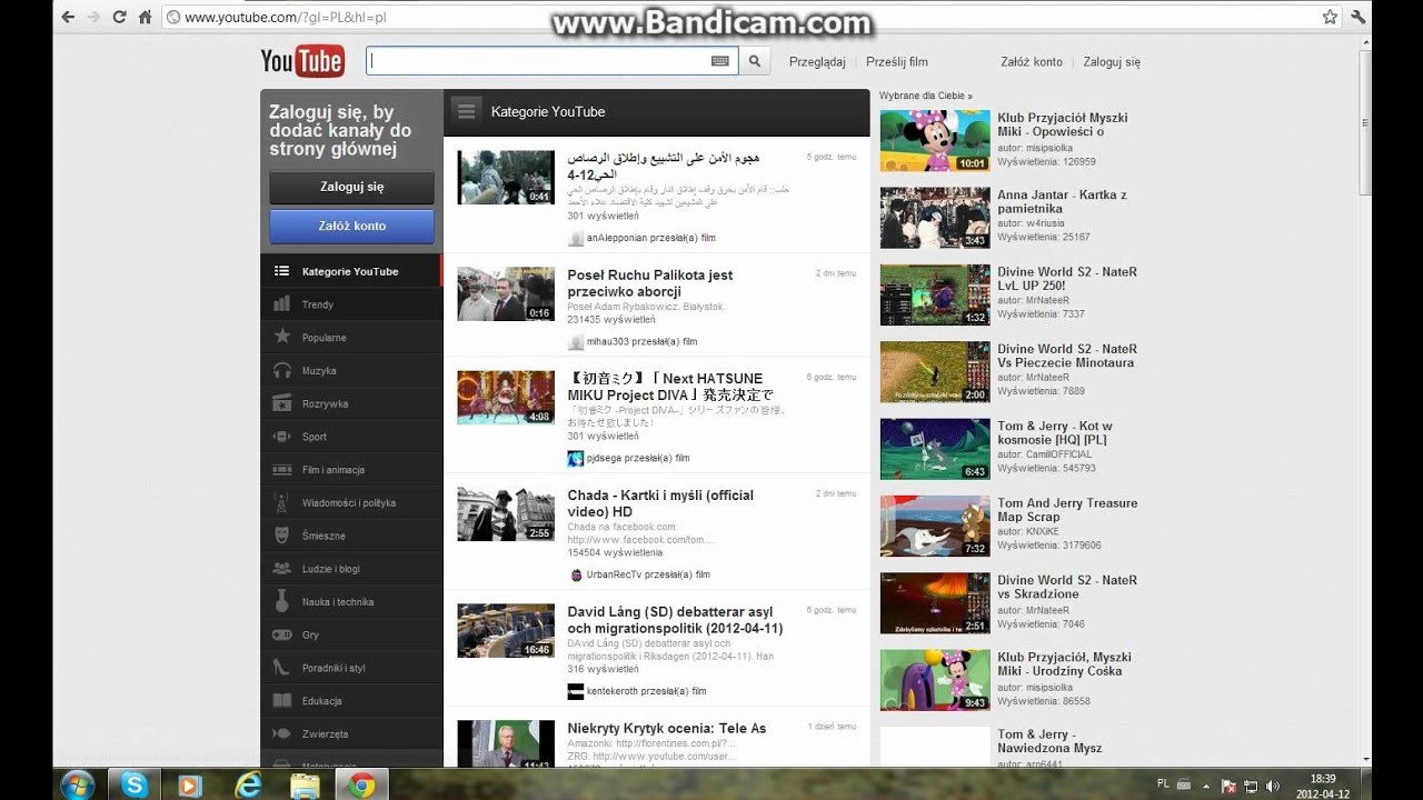 Jak zarejestrować się na youtube.pl - YouTube