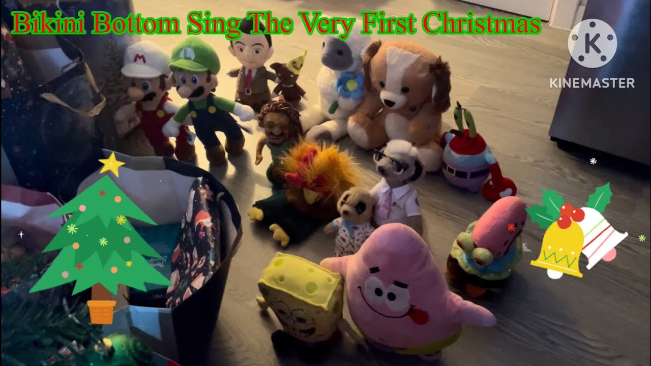 Bikini Bottom Sing The Very First Christmas - YouTube