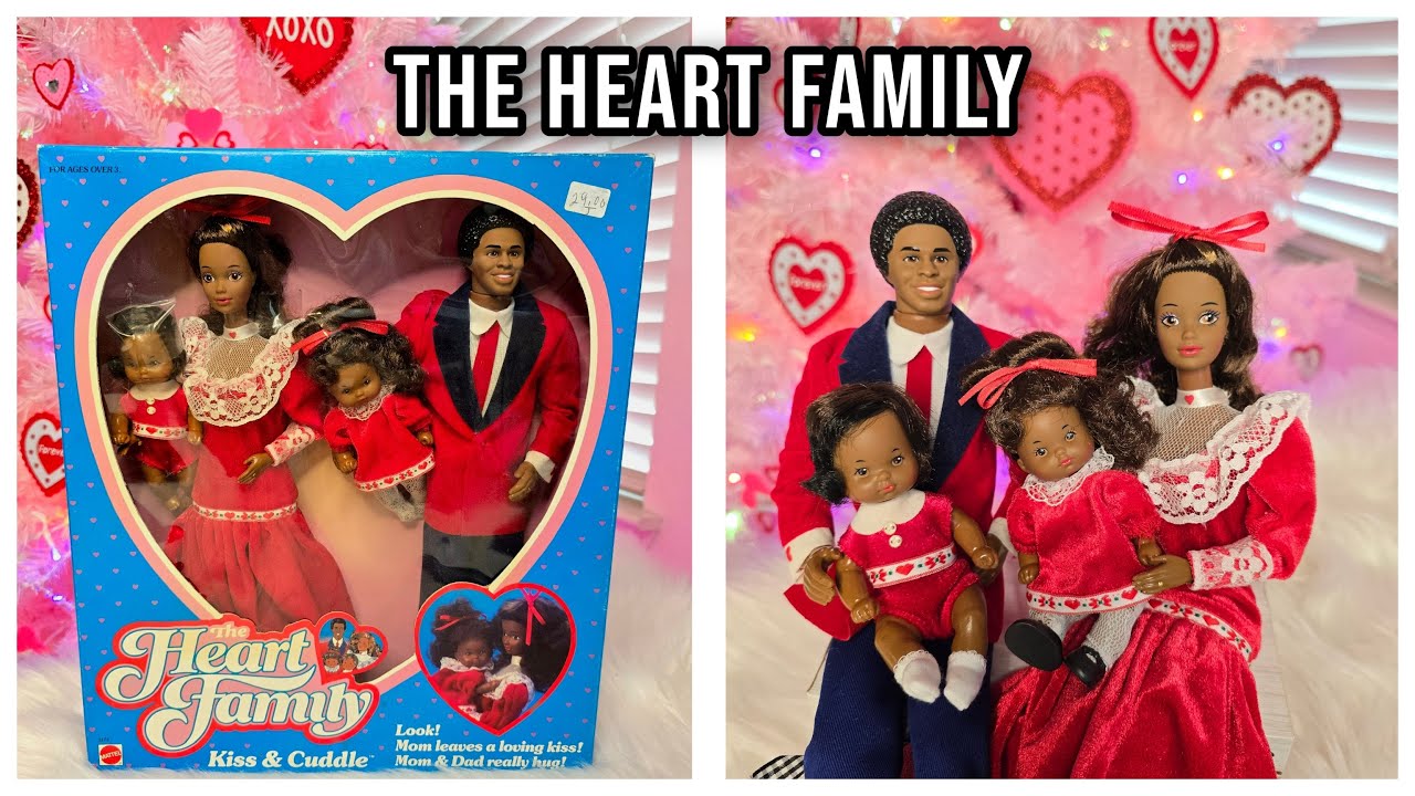 Barbie- Unboxing The Heart Family From the 80s! - YouTube