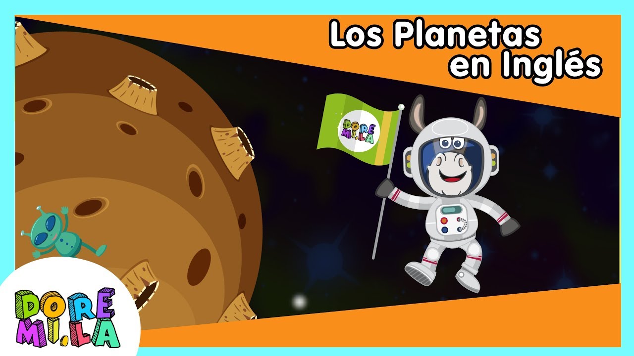 Planetas en inglés canciones infantiles - YouTube