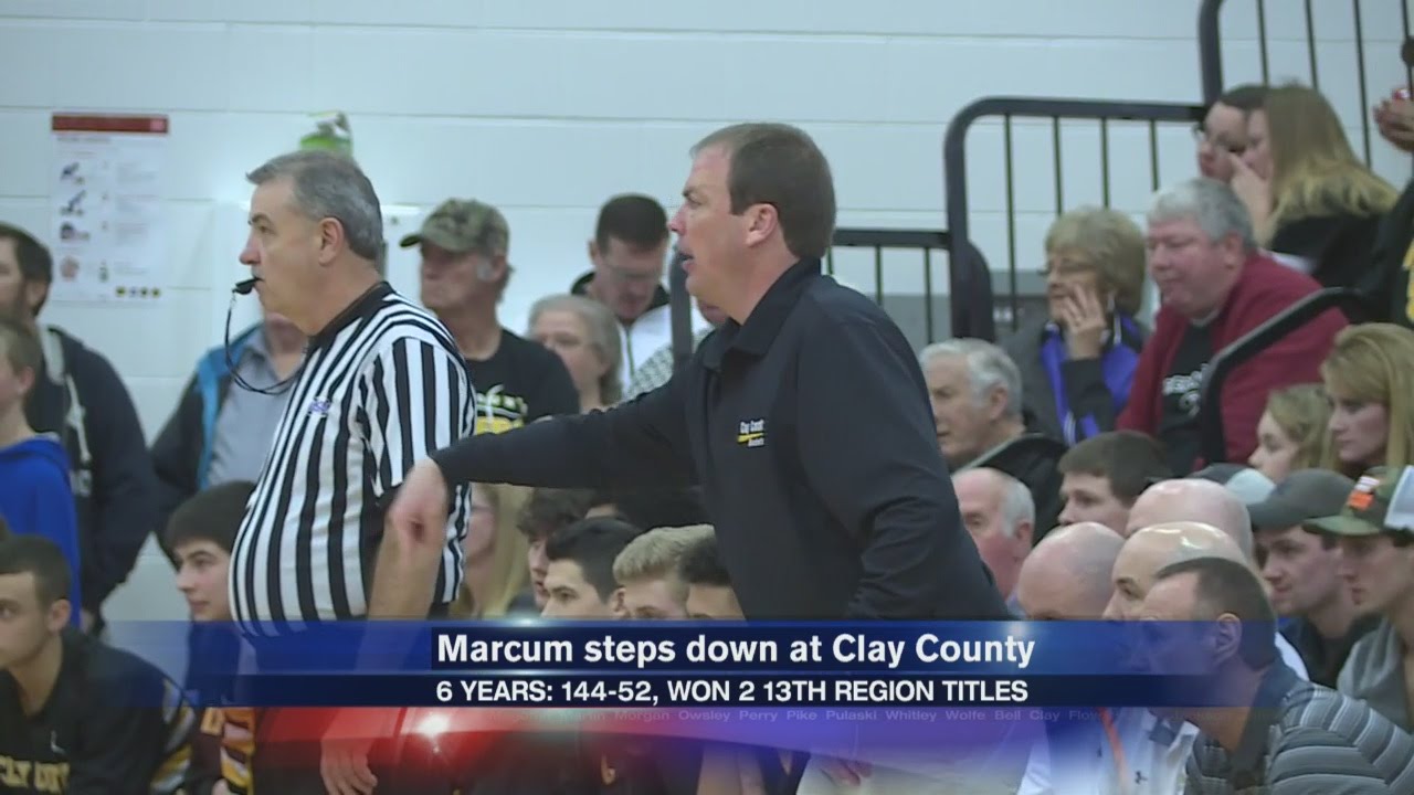 Robert Marcum steps down at Clay County - YouTube