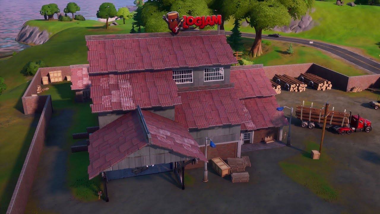 Fortnite Logjam Woodworks tour - YouTube