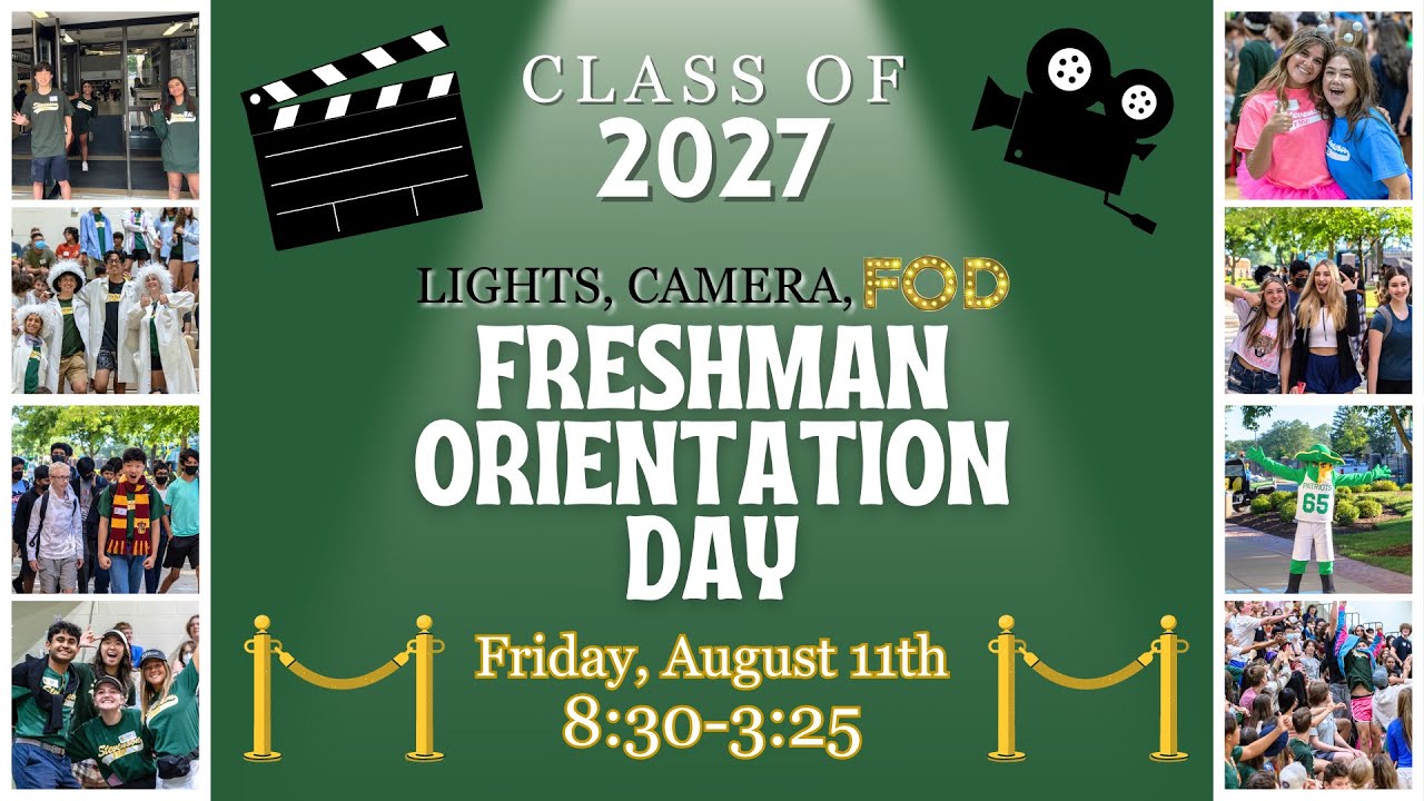 Freshman Orientation Day 2023 -- Promo | Student Activities | Stevenson ...