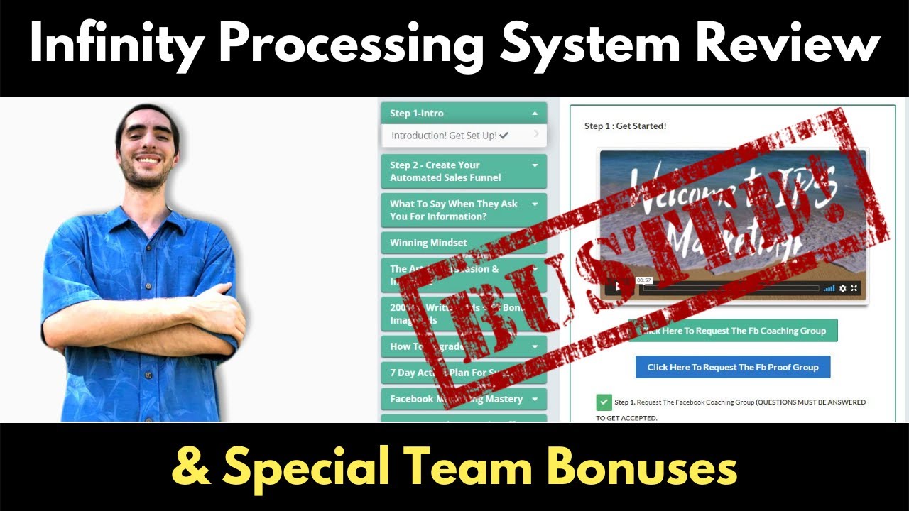 Infinity Processing System Review and Team Bonuses. - YouTube
