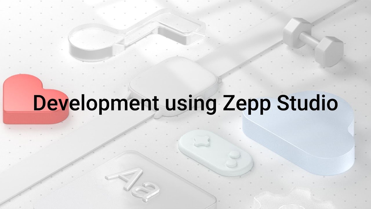6. Development using Zepp Studio - YouTube