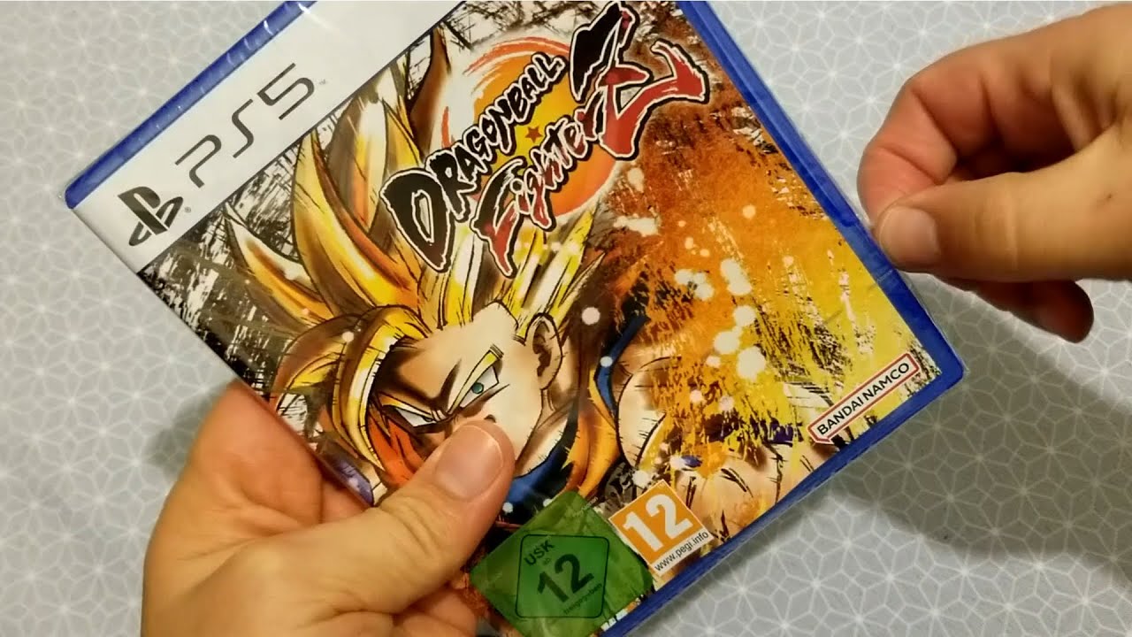 UNBOXING DRAGON BALL FIGHTERZ PS5 - YouTube
