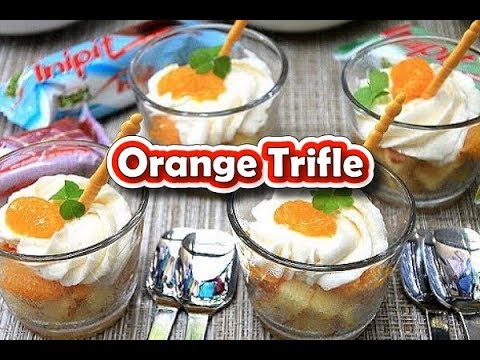 Orange Trifle Recipe | Orange Trifle Holiday Dessert - YouTube