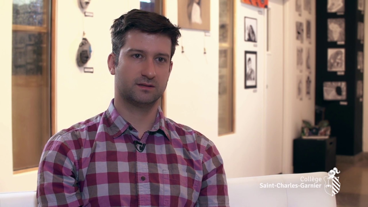 Mathieu Tessier, ancien élève du Collège et aujourd’hui enseignant ...