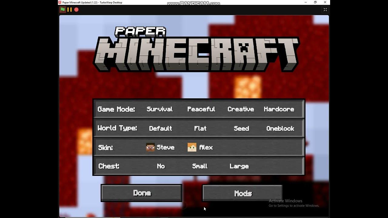 2d paper minecraft 1.22 update - YouTube