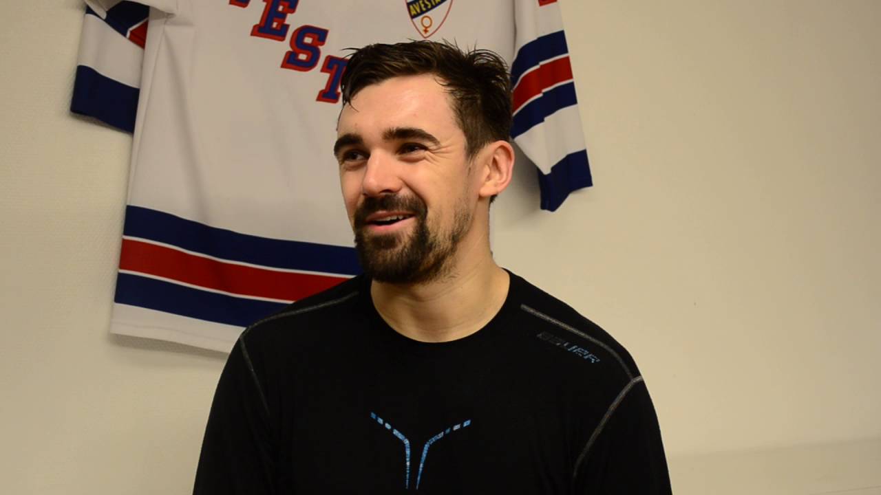 Simon Broström efter 5-2 vinsten mot Hallsberg - YouTube