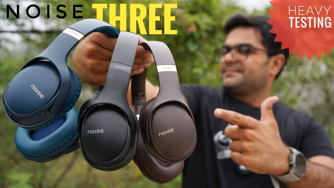 Noise Three Wireless On-Ear Headphones with 70Hrs Playtime ⚡⚡ Heavy ...
