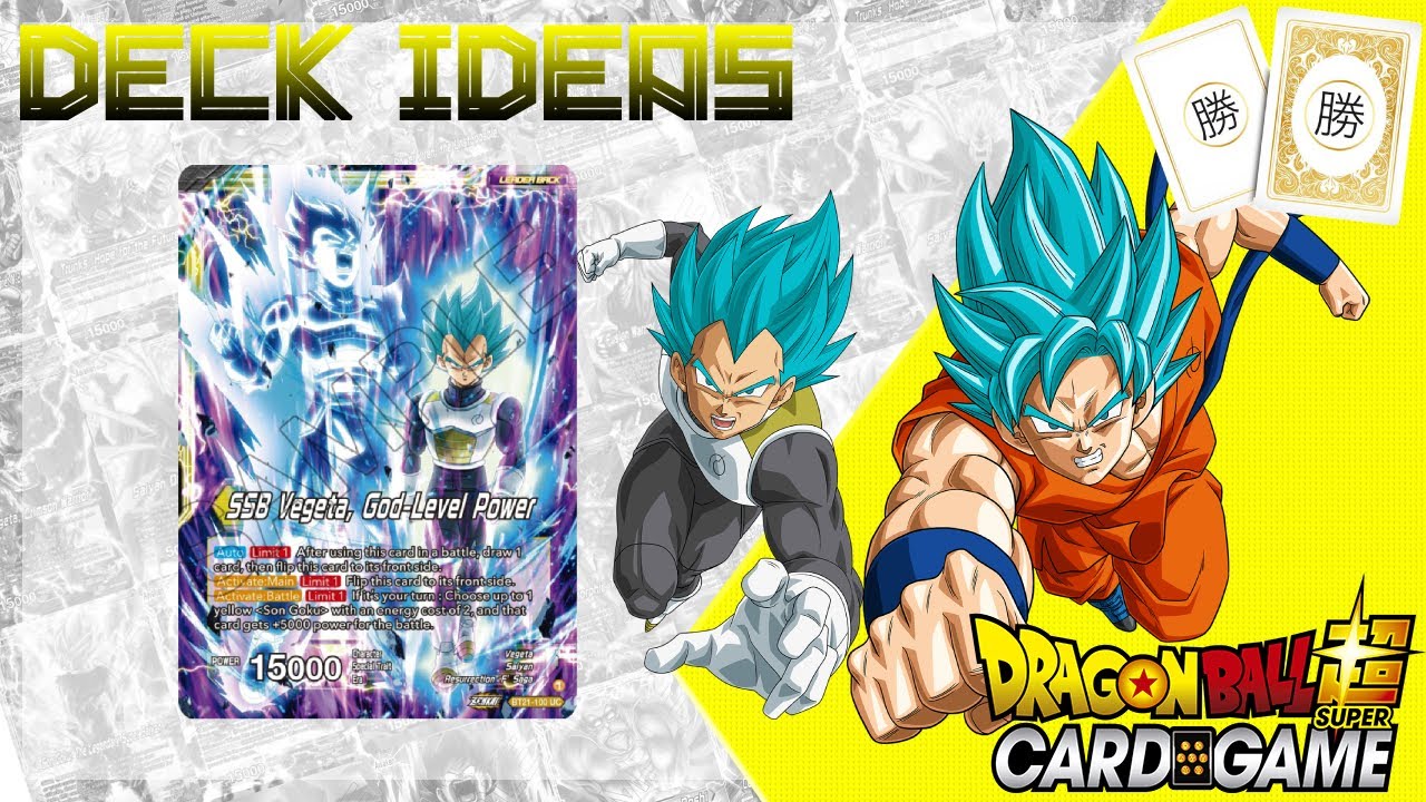 BT21 Deck Idea! Flipping flop Goku and Vegeta! - Dragon Ball Super Card ...