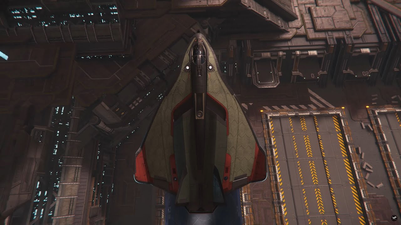 Star Citizen / Avenger Deck the Hull Luminalia Paint! - YouTube