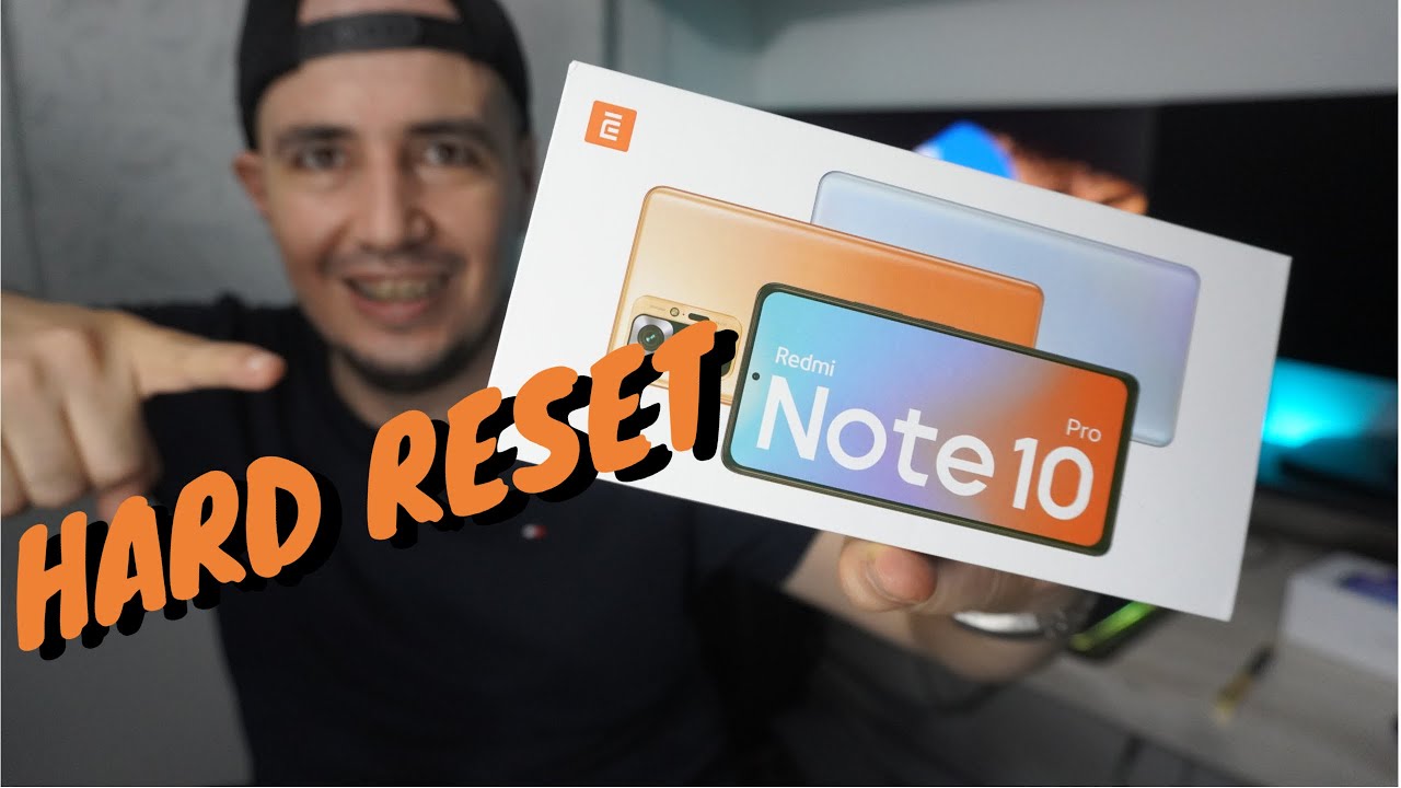 XIAOMI REDMI NOTE 10 PRO📲Cómo Hacer Hard Reset, Borrado,Restaurar ...