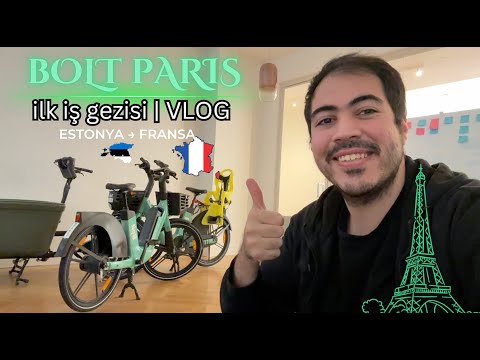 VLOG | Bolt'la ilk business trip | Biraz Talin Biraz Paris