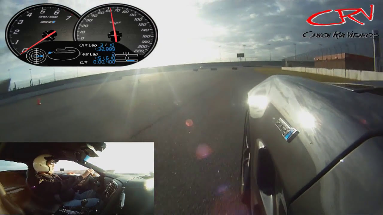Mike C's C6 Corvette ZR1 with Speed Ventures Track Day at Auto Club ...