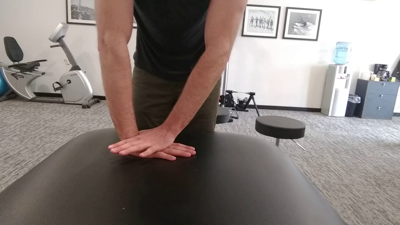 Wrist extension self mobilization - YouTube