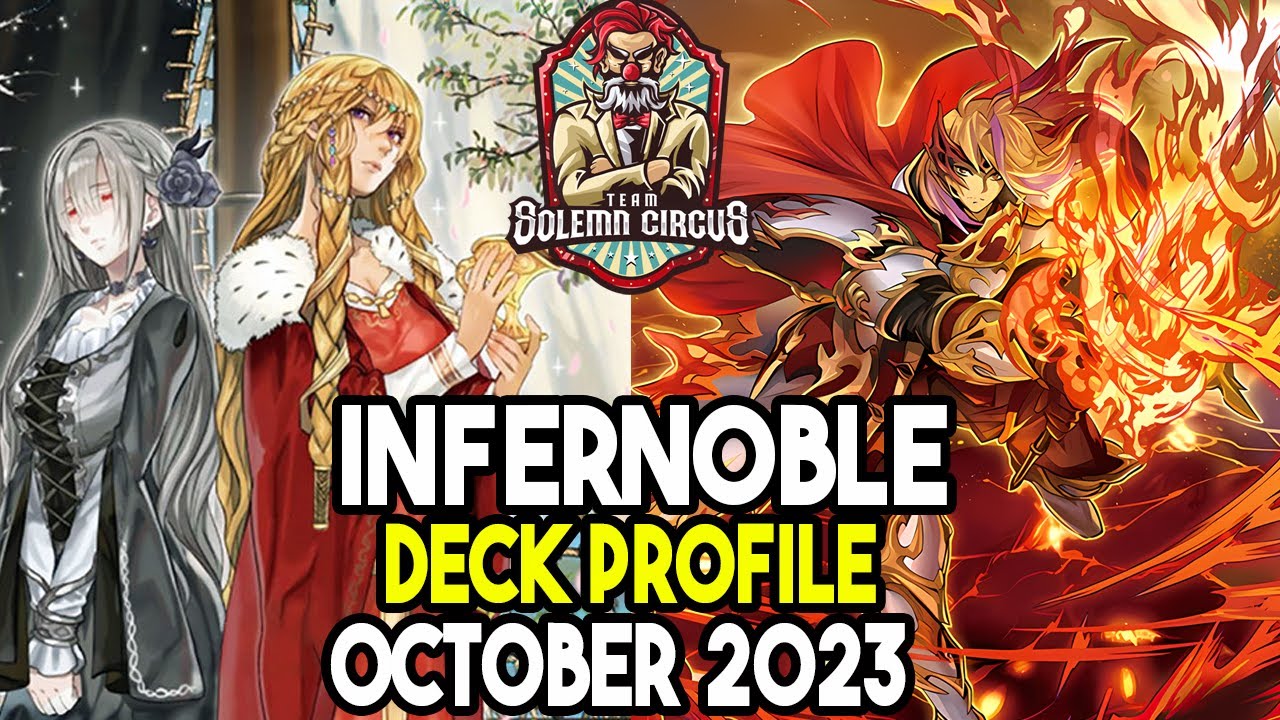 Yu-Gi-Oh! Infernoble Knights Deck Profile October 2023 - YouTube