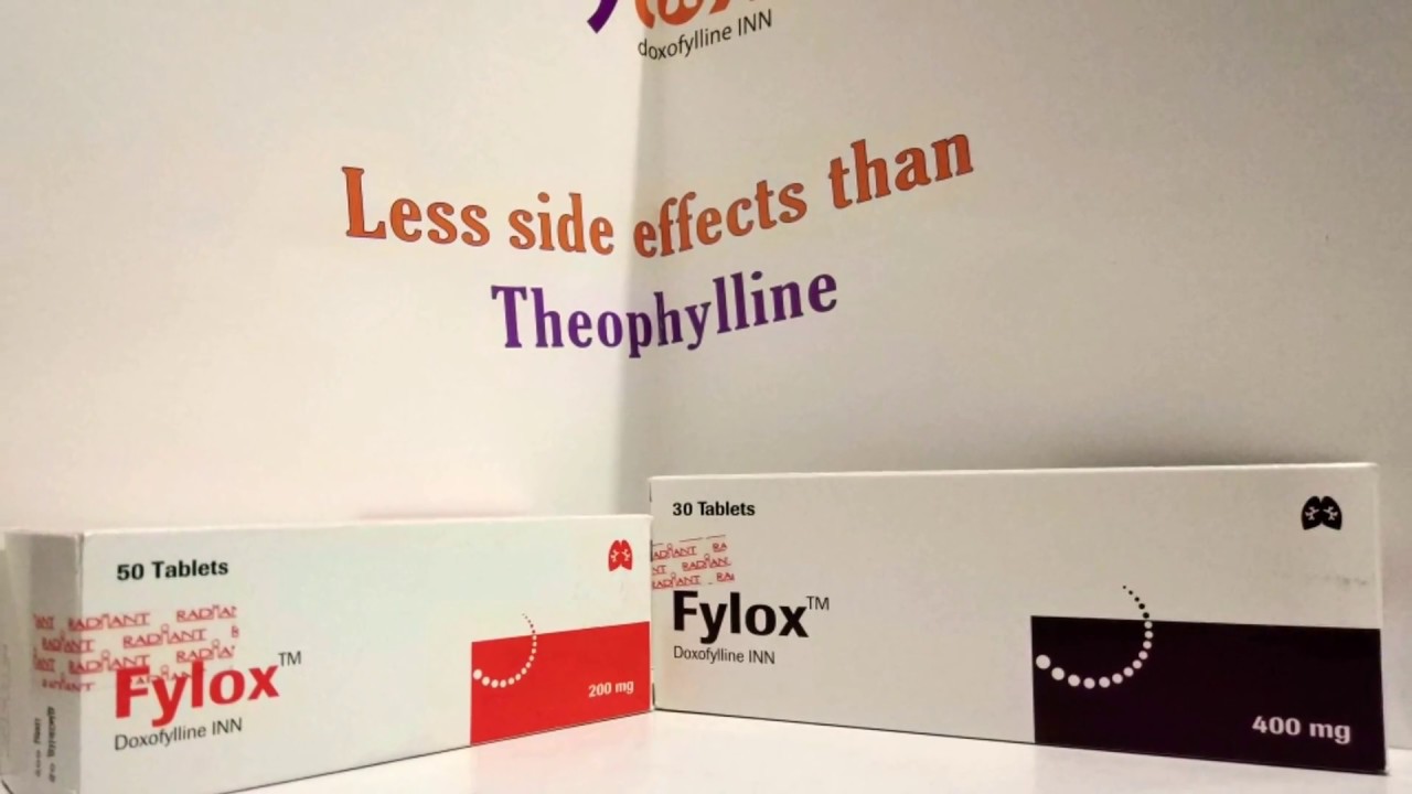 Fylox 200/400mg ( Doxofylline INN ) Radiant Pharmaceuticals Ltd - YouTube
