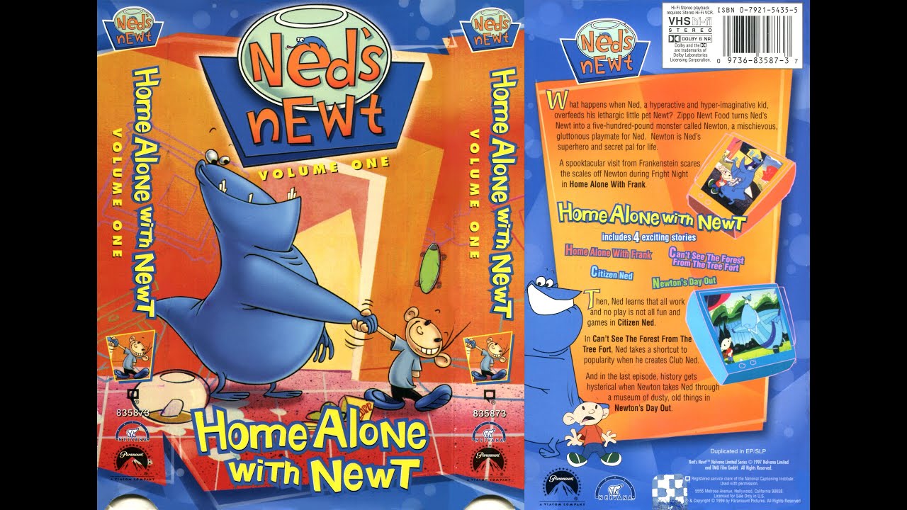 Ned's Newt - Volume One: Home Alone with Newt [Full VHS] - YouTube