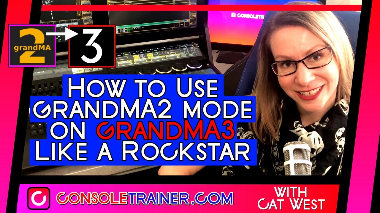 How to use grandMA2 mode on grandMA3 like a Rockstar | consoletrainer ...