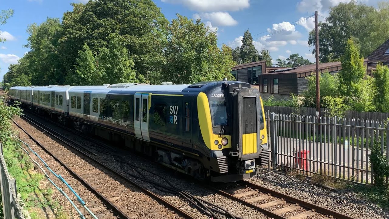 Class 450 Desiro | 450009 | South Western Railway - YouTube