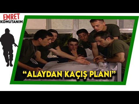 NACİ TOSUN, ALAYDAN KAÇIŞ PLANI HAZIRLIYOR | Emret Komutanım