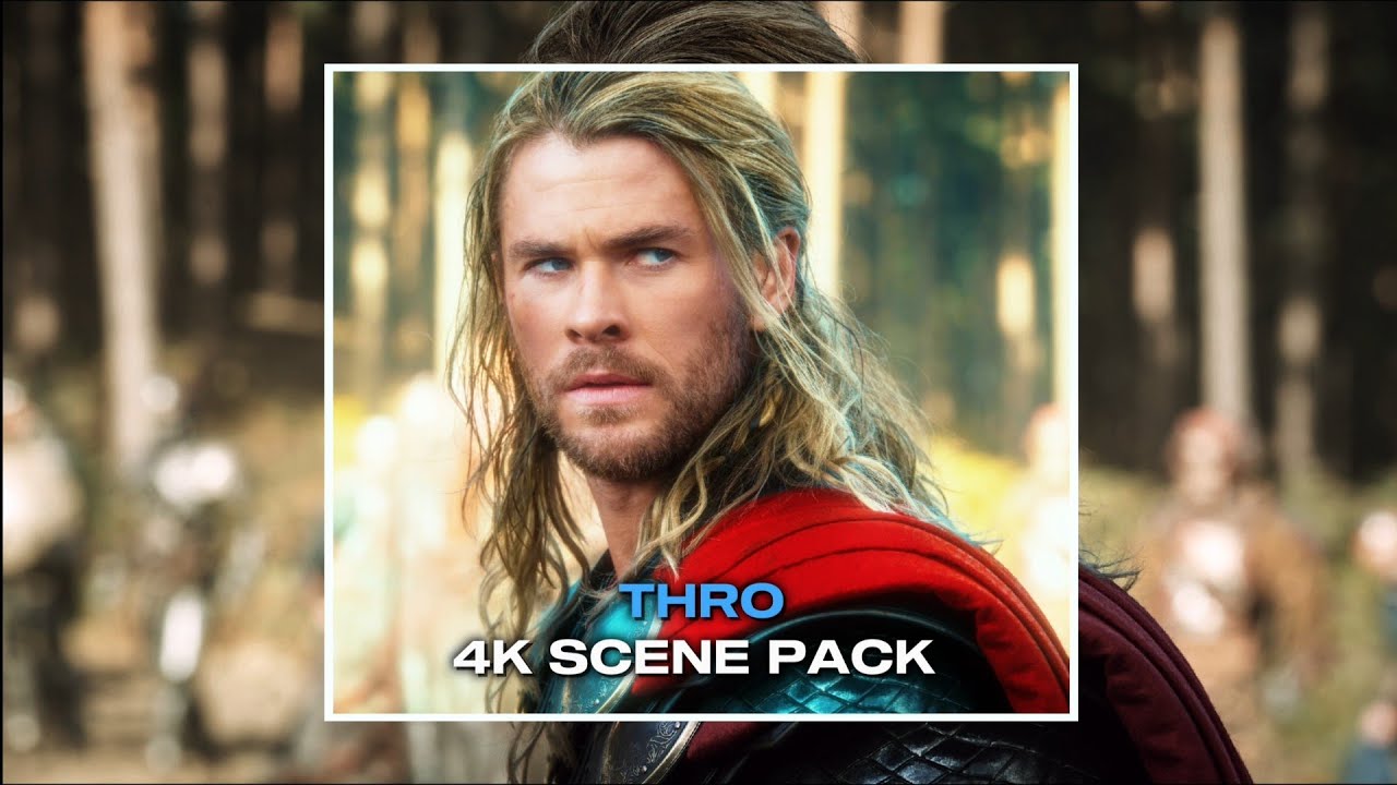 THOR 4K Scene Pack ⚡ | God of Thunder Edit Clips | No Copyright | Clean ...