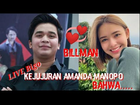 BIGO{live} - kejujuran Amanda Manopo Bahwa.....BILMAN