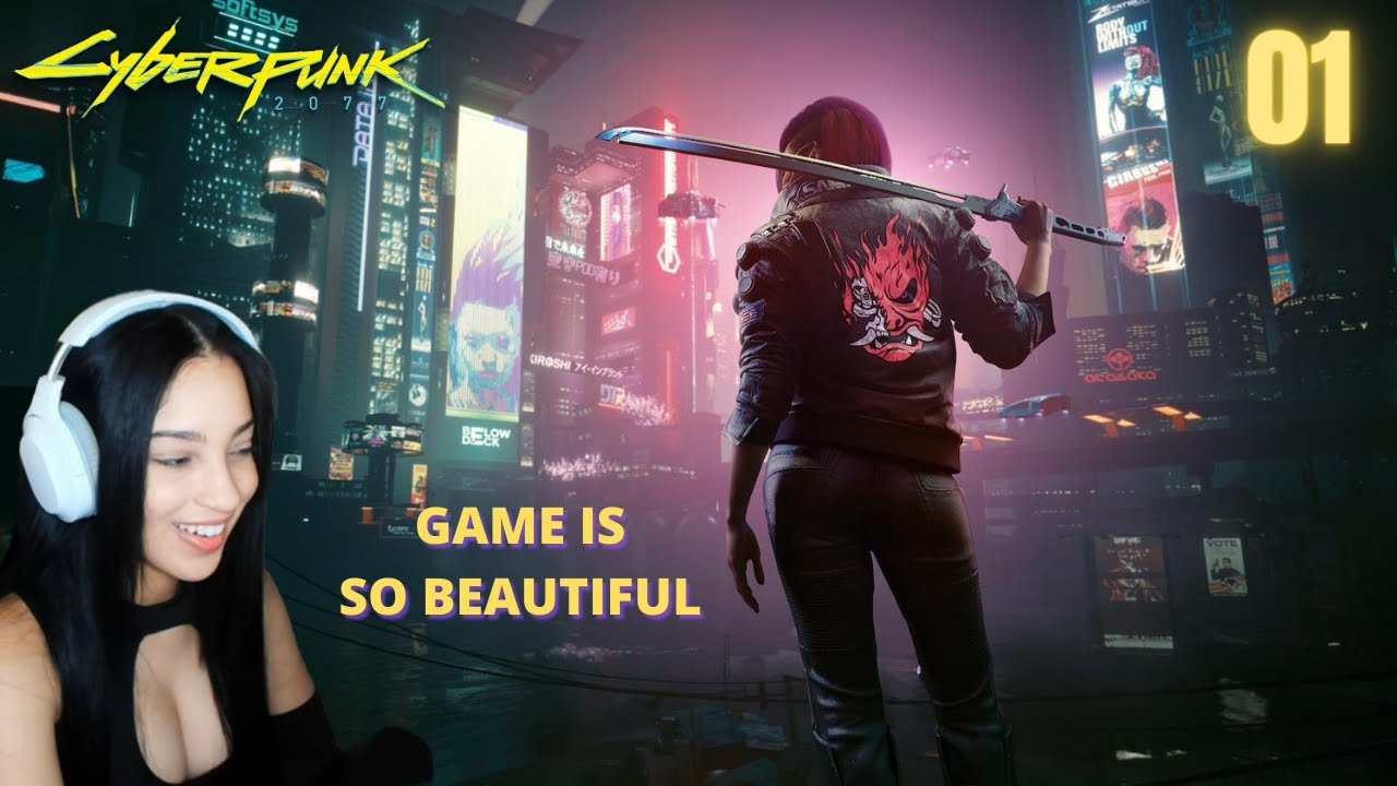 Lazzybeans Plays CyberPunk For The First Time // Cyberpunk 2077 #01 ...