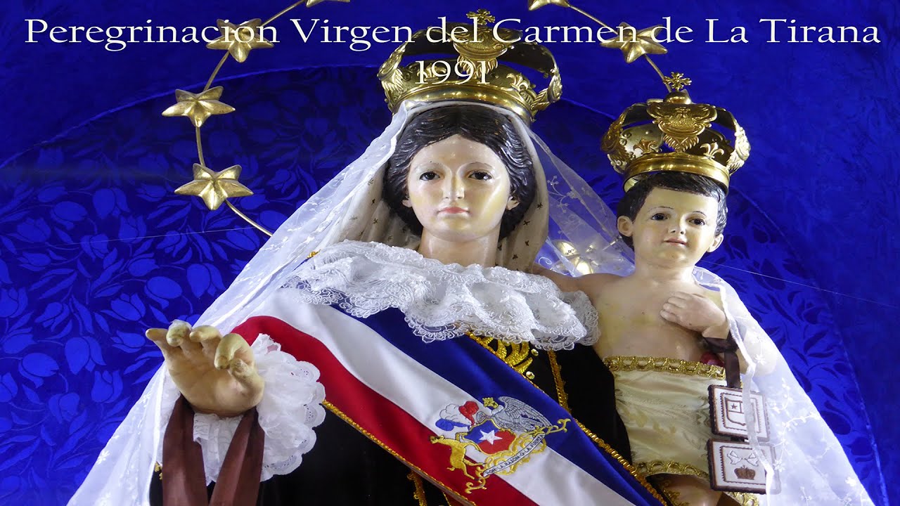 Peregrinación Fiesta de la Virgen del Carmen de La Tirana 1991 - YouTube