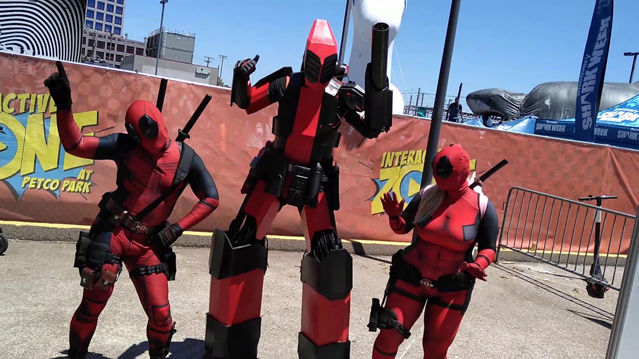 Dancing deadpools - YouTube