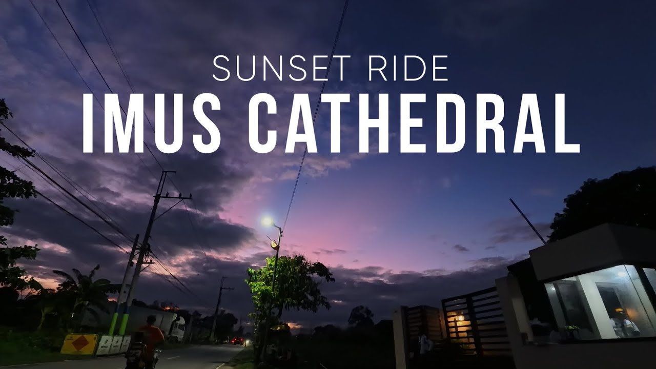 SUNSET RIDE IMUS CATHEDRAL | Capturing the spirit of the Cathedral and ...