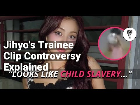 TWICE Jihyo's Trainee Clip Sparks Backlash in K-Pop - YouTube