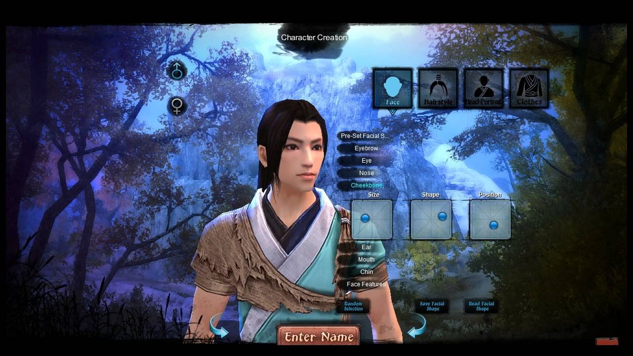 Age of Wulin - Character creation [CBT] - YouTube
