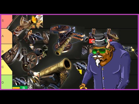 Age of Empires 3 DE: Definitive Artillery Tier List (current) - YouTube