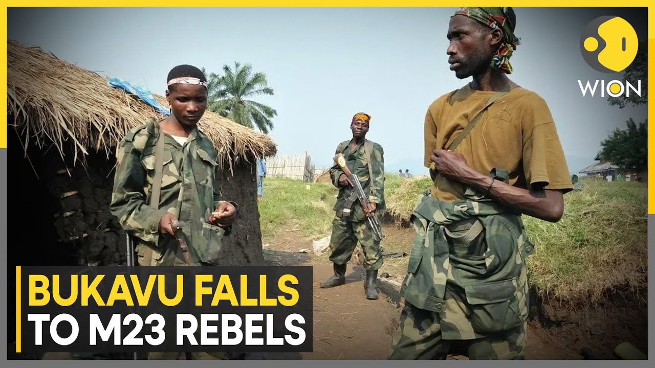 DR Congo: M23 Rebels Gain Control of Bukavu Without Resistance | World ...