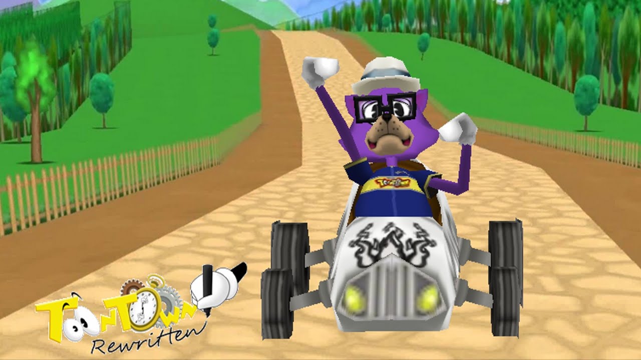 Racing With Queen KitKat & Domino McToon - YouTube