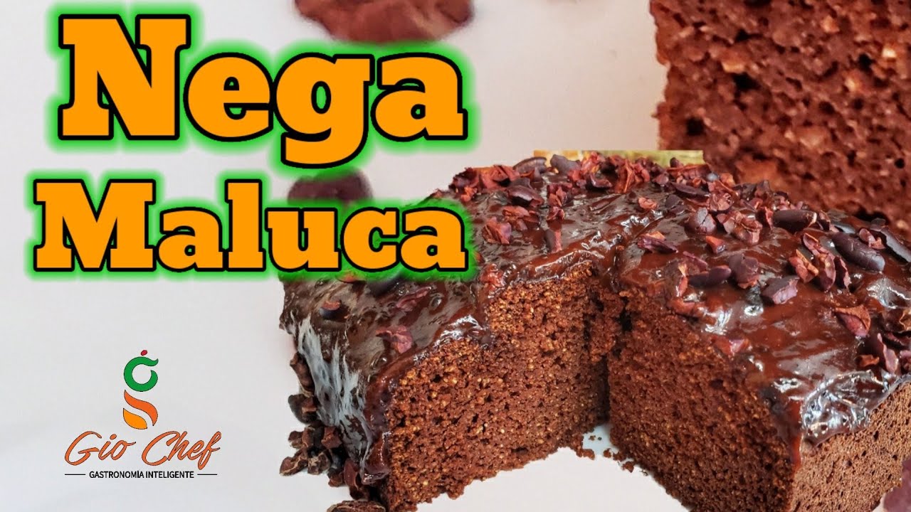 Como Fazer Nega Maluca Low Carb (Receita Fácil Gio Chef) - YouTube