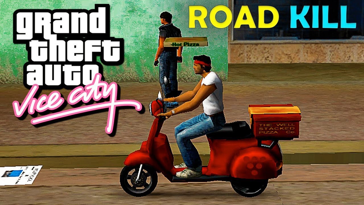 Road Kill Pizza Delivery Boy In Gta Vice City | GTA Vice City ...
