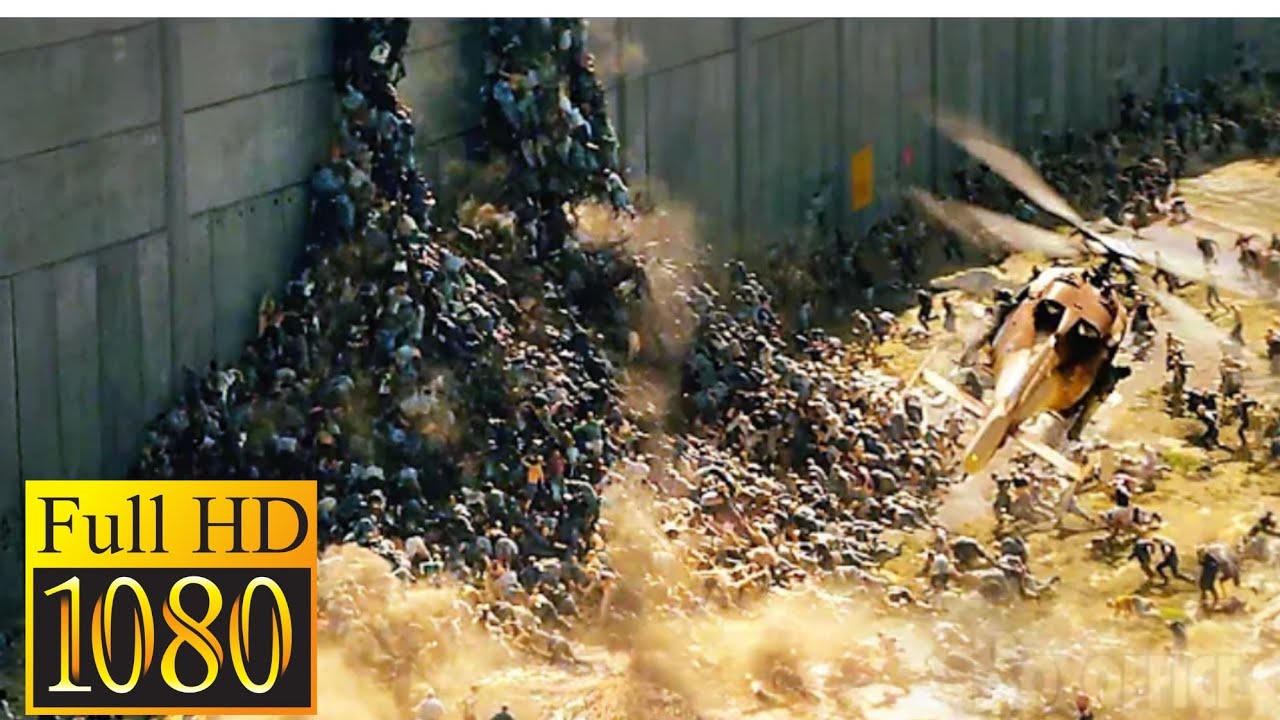 Zombies climbing the wall | World War Z - YouTube