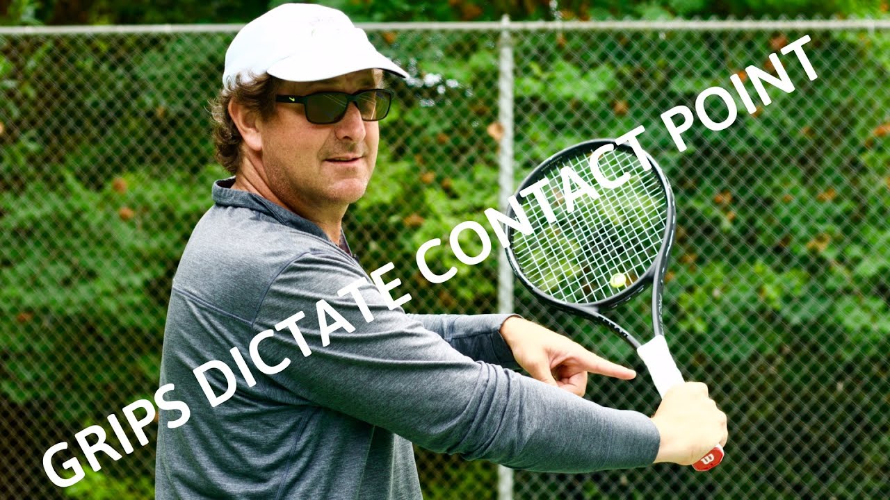 Improve your CONTACT POINT improve your TENNIS - YouTube