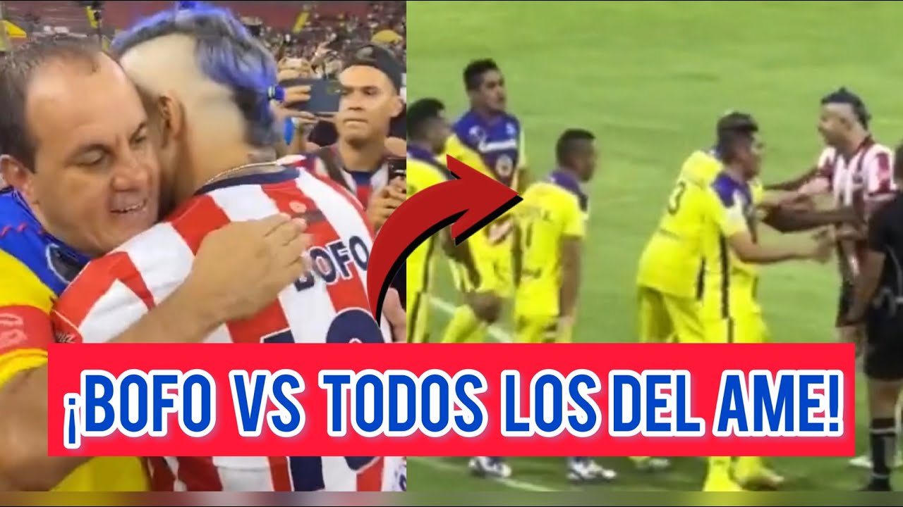 ¡SE PELEARON LAS LEYENDAS! BOFO BAUTISTA DEFIENDE EL ESCUDO DE CHIVAS ...