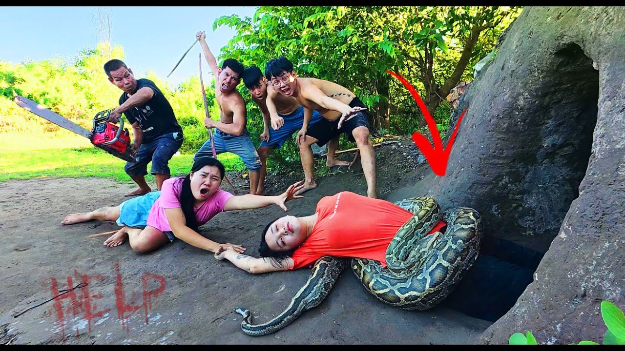Unbelievable, 4 Brave Hunters Rescue Ethnic Girl Attacked By Ferocious ...