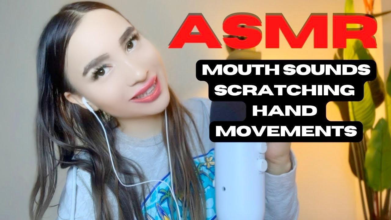 ASMR | MOUTHSOUNDS, SCRATCHING AND HAND MOVEMENTS 🥰🥱💤 - YouTube